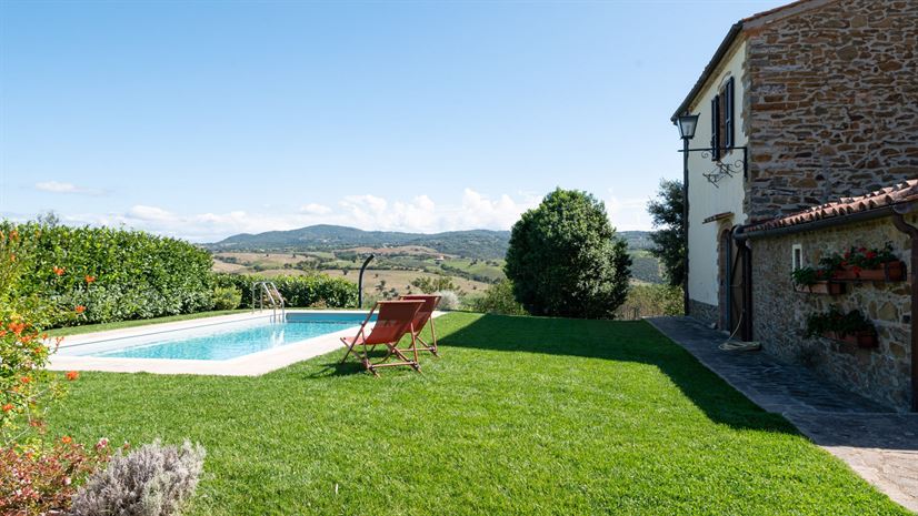 Ferienhaus Fonte al Melo Toskana - Urlaub in Magliano in Toscana ...