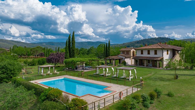 Ferienhaus Podere Bellaria Toskana - Urlaub in Pergine Valdarno ...